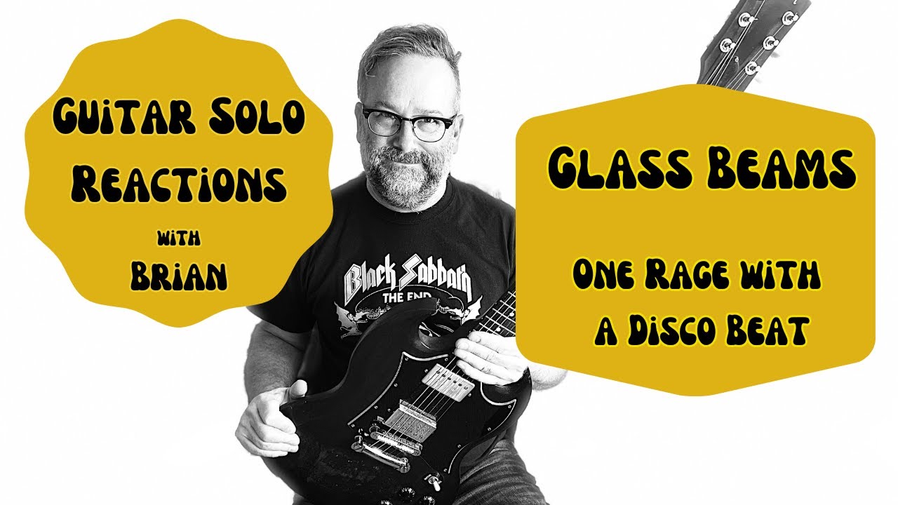 GUITAR SOLO REACTIONS ~ GLASS BEAMS ~ One Raga with a Disco Beat - YouTube