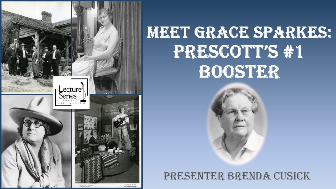 SHM Lecture Series: Meet Grace Sparkes: Prescott’s #1 Booster - YouTube