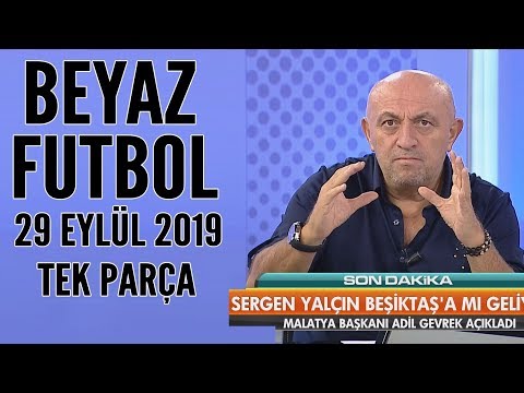 Beyaz Futbol 29 Eylül 2019 / Trabzonspor - Beşiktaş maçı