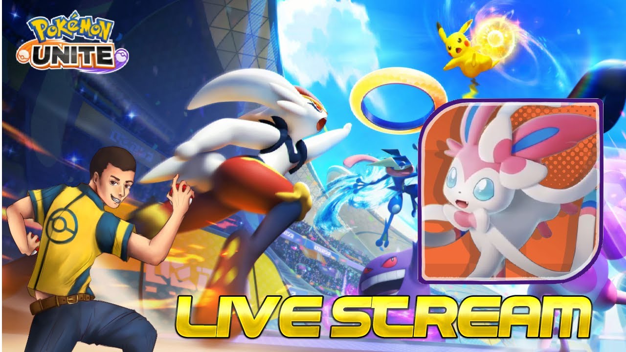 Sylveon Best Special Attacker!?- Pokemon Unite Stream - YouTube
