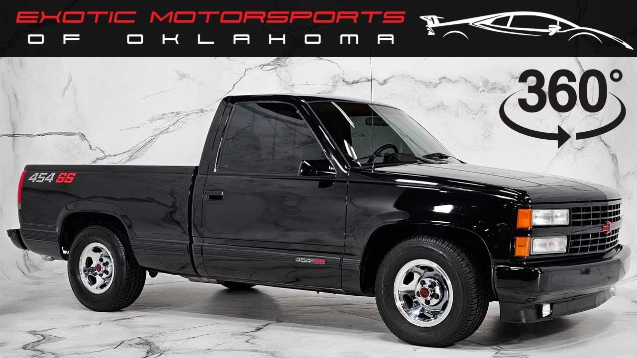 C1685 1990 CHEVROLET CK 1500 454 SS - YouTube