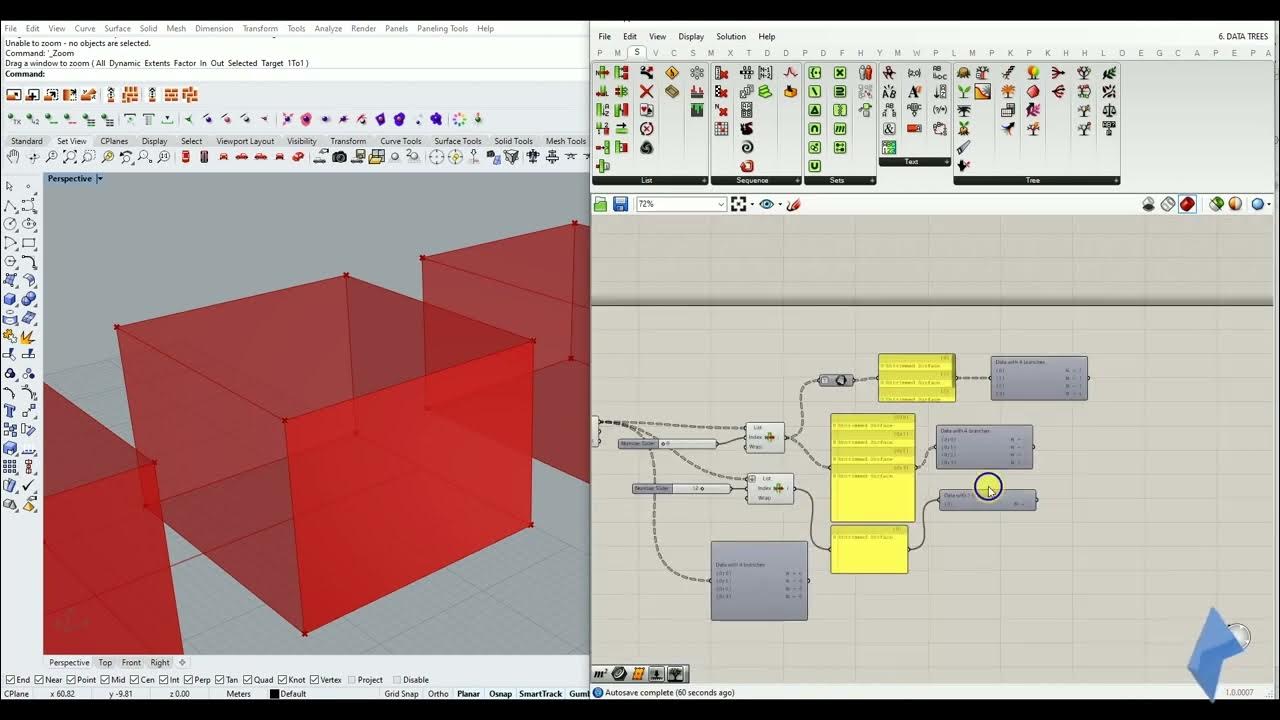 UNDERSTANDING THE DATA TREE BASICS - PART 2 IN GRASSHOPPER 3D FOR ARCHITECTURE - YouTube