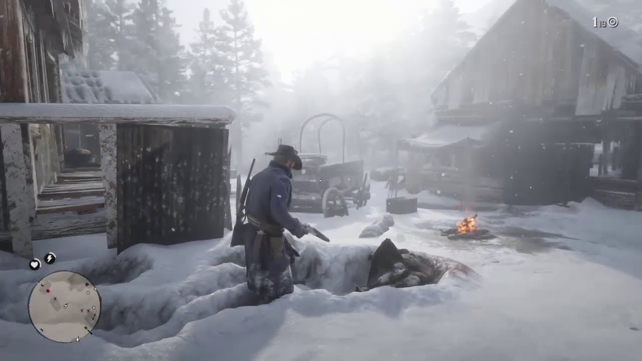 Red Dead Redemption 2 - Sawed-off Shotgun Gore - YouTube