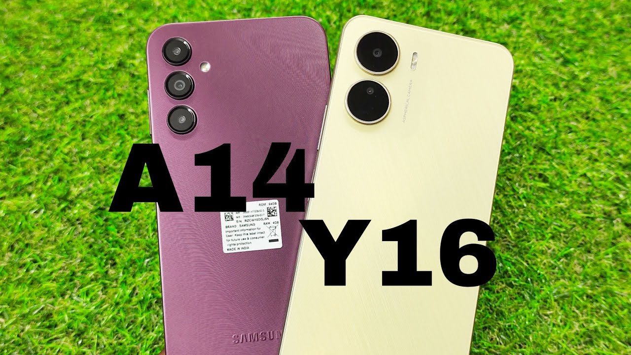Samsung Galaxy A14 5G vs Vivo Y16 | Speed Test| Full Comparison ...
