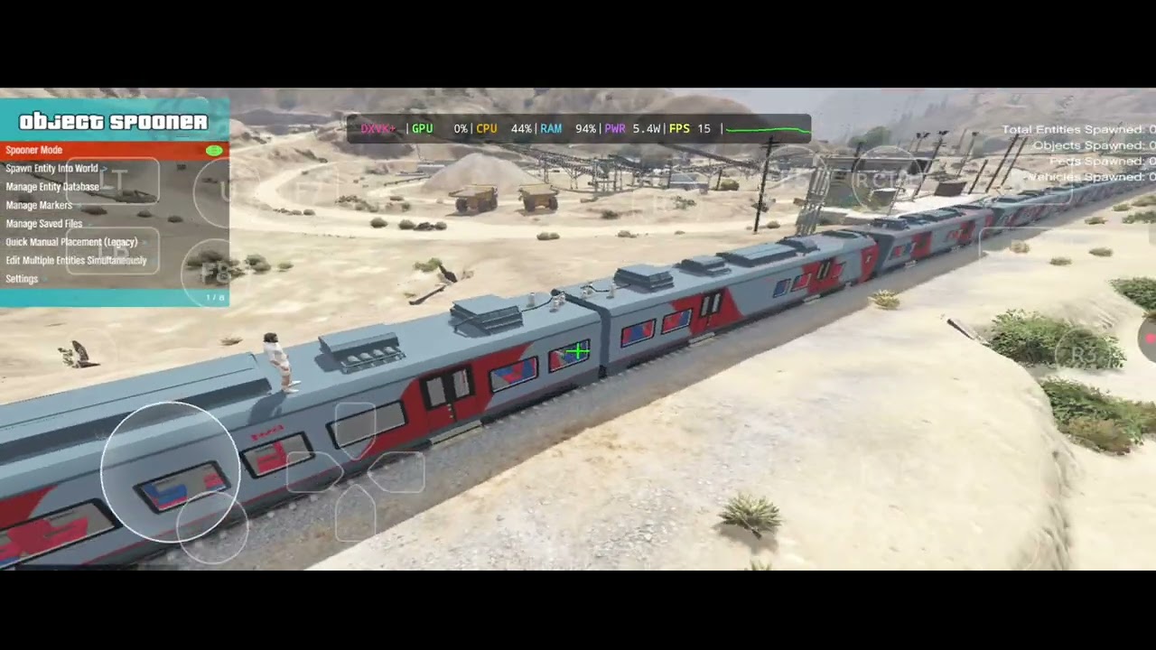 Gta 5 Long Train 🚂🚋🚃🚋🚃🚋🚃 Mod Game Hub Emulator || Gta 5 Chinese Train ...