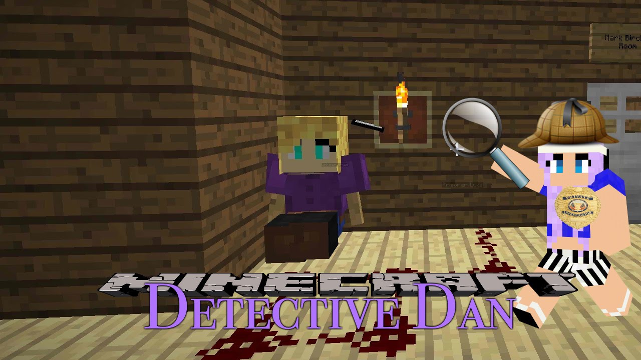 Solving A Murder - Minecraft Detective Dan Adventure Map - YouTube