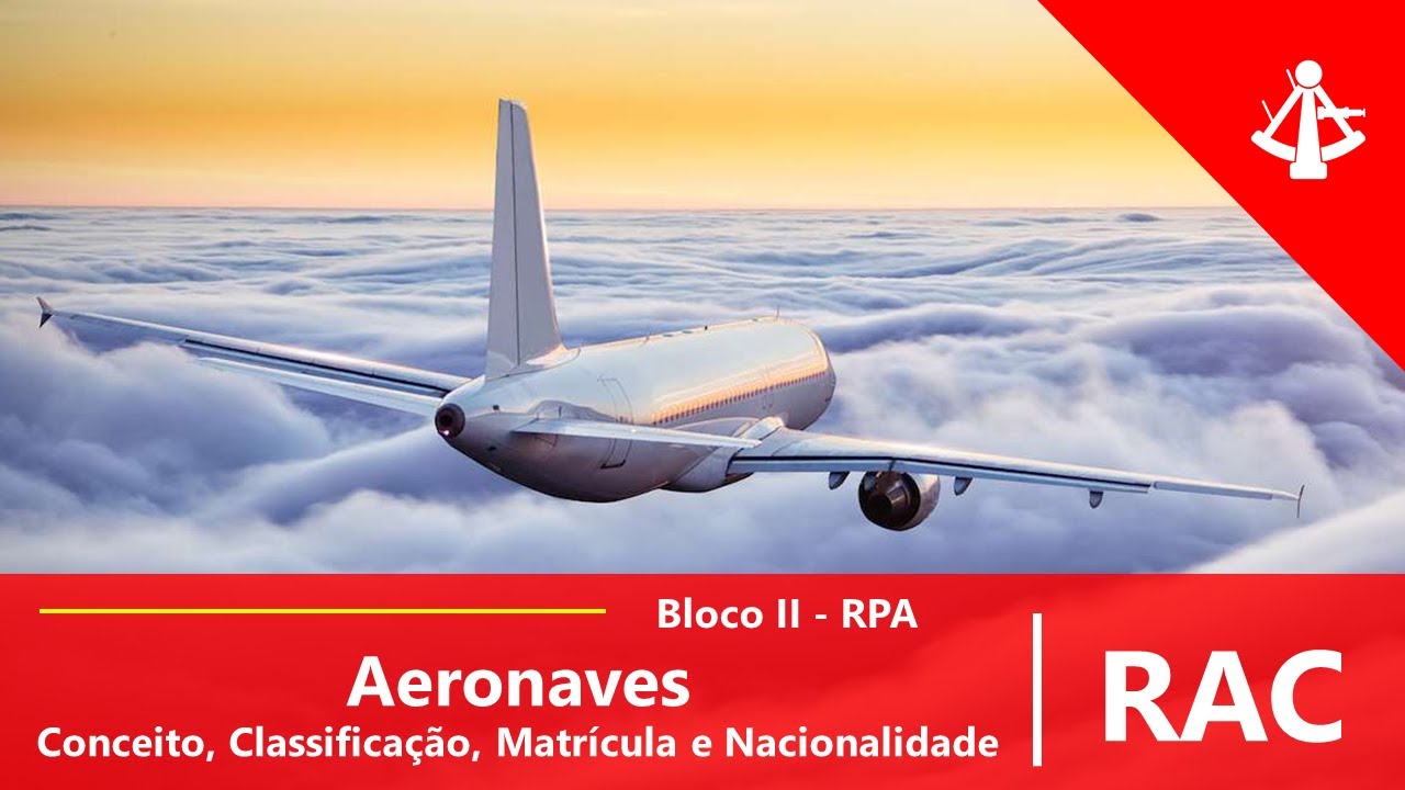 Bloco II RAC - Aeronaves: Classificação, Conceito e Marcas de Matrícula ...