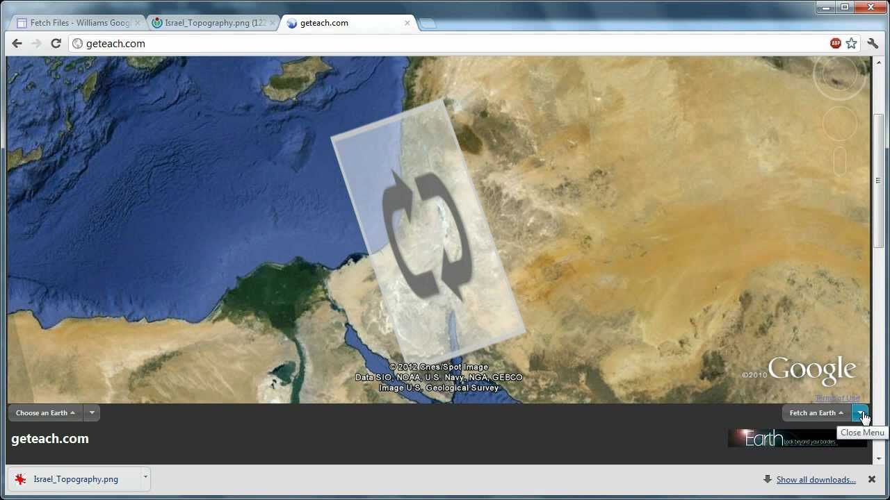Map Overlay Example - YouTube