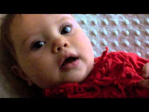 Laughing on my changing table! - YouTube