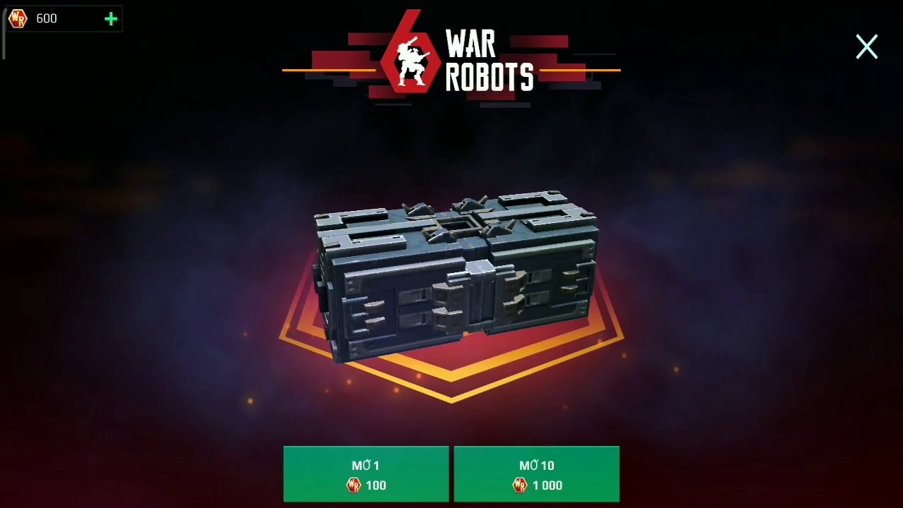 War robots open special transport chests - YouTube