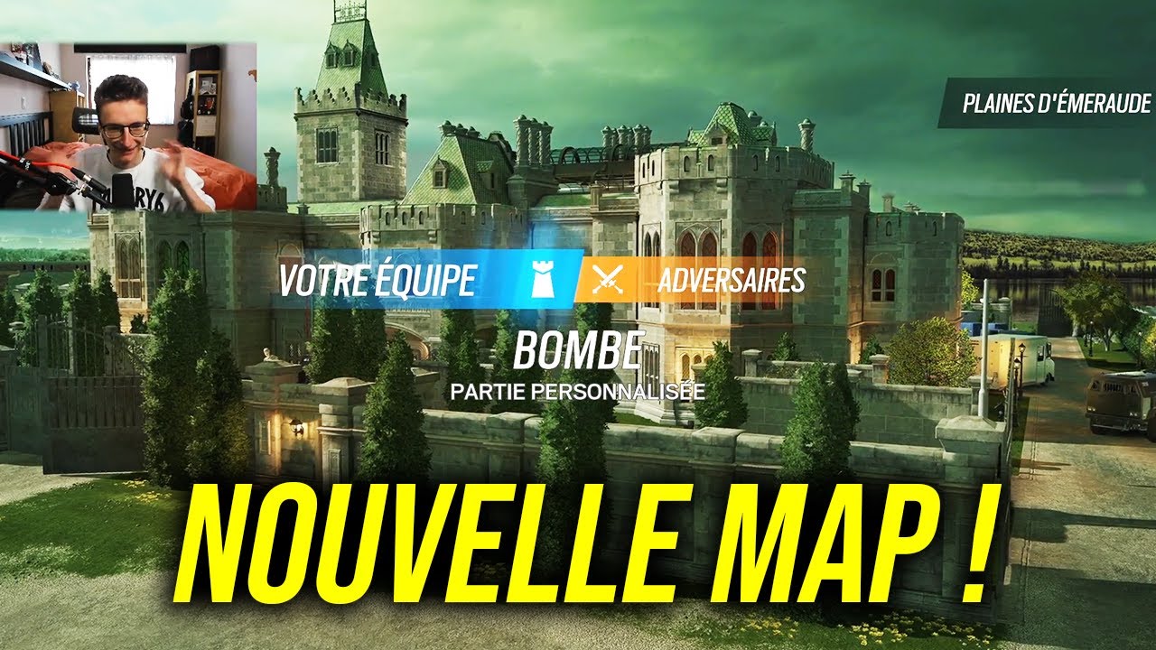 JE JOUE ENFIN À UNE NOUVELLE MAP SUR R6 ! - YouTube