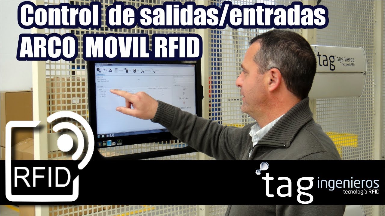 Arco Movil RFID, automatización de la trazabilidad - YouTube
