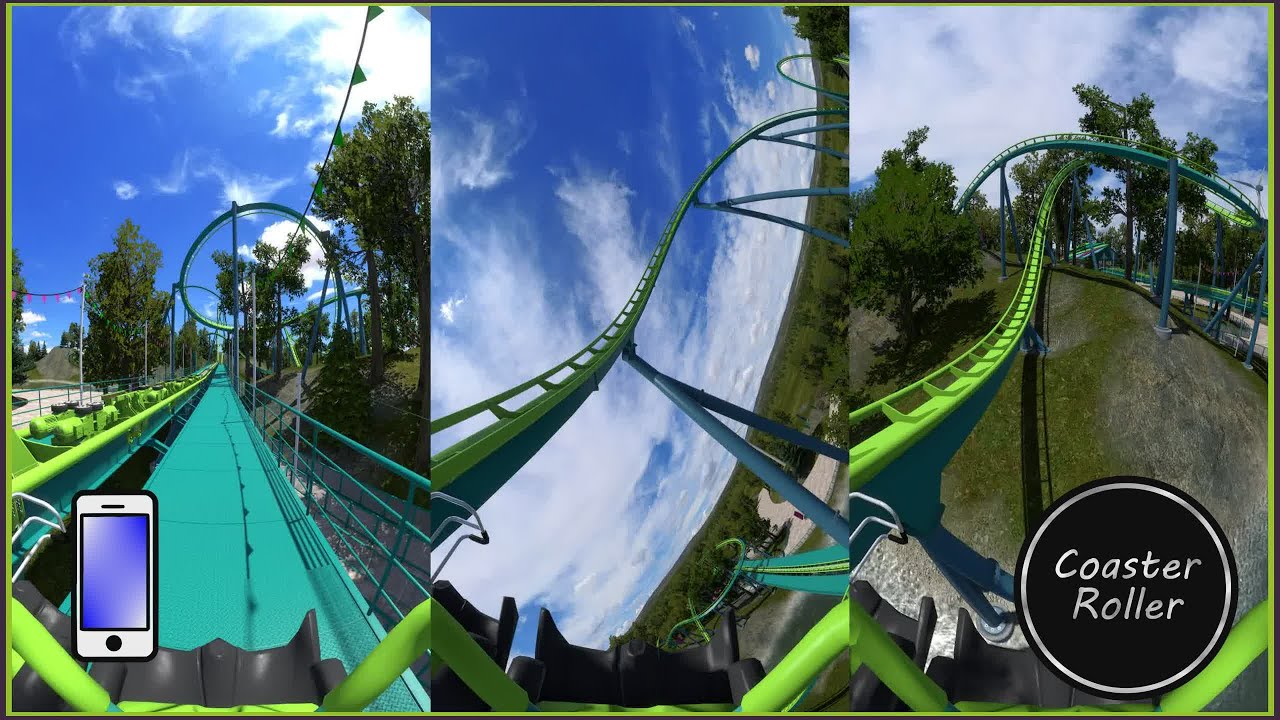 Kite Flyer HDR Vertical 9:16 - Roller Coaster by RLRides - YouTube