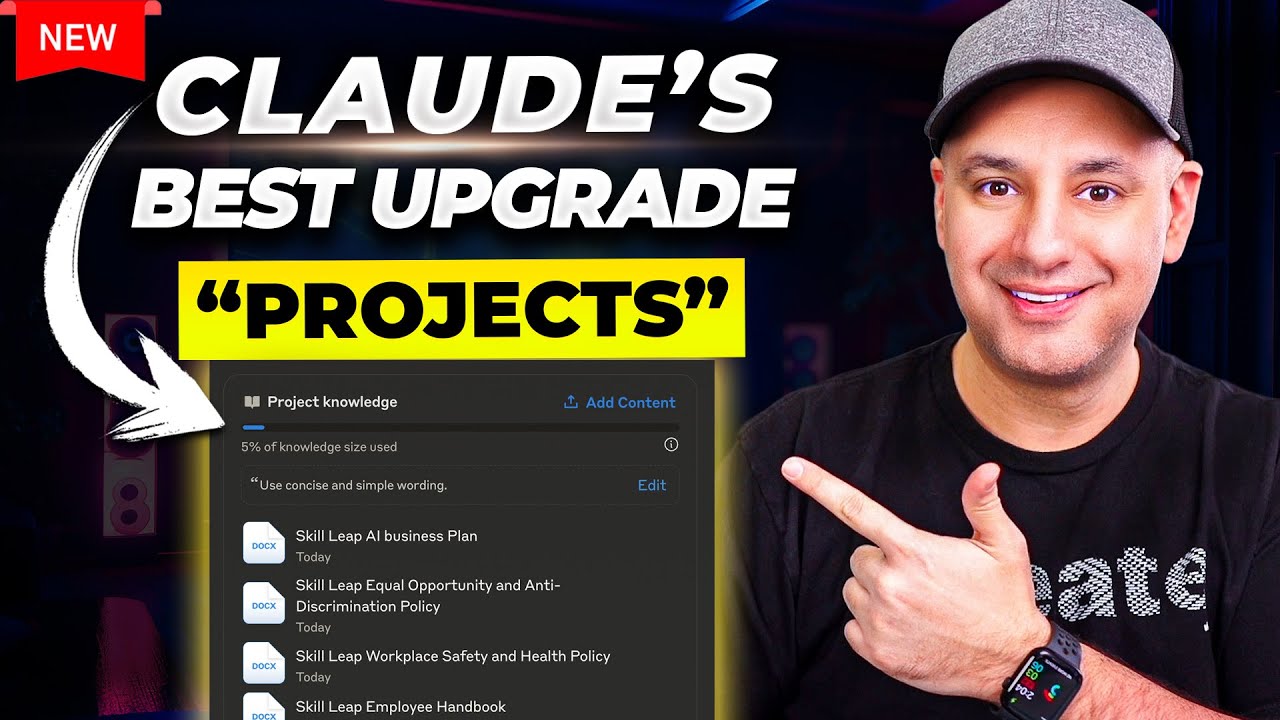 New Claude Upgrade is a Game Changer - Introducing "Claude Projects" - YouTube