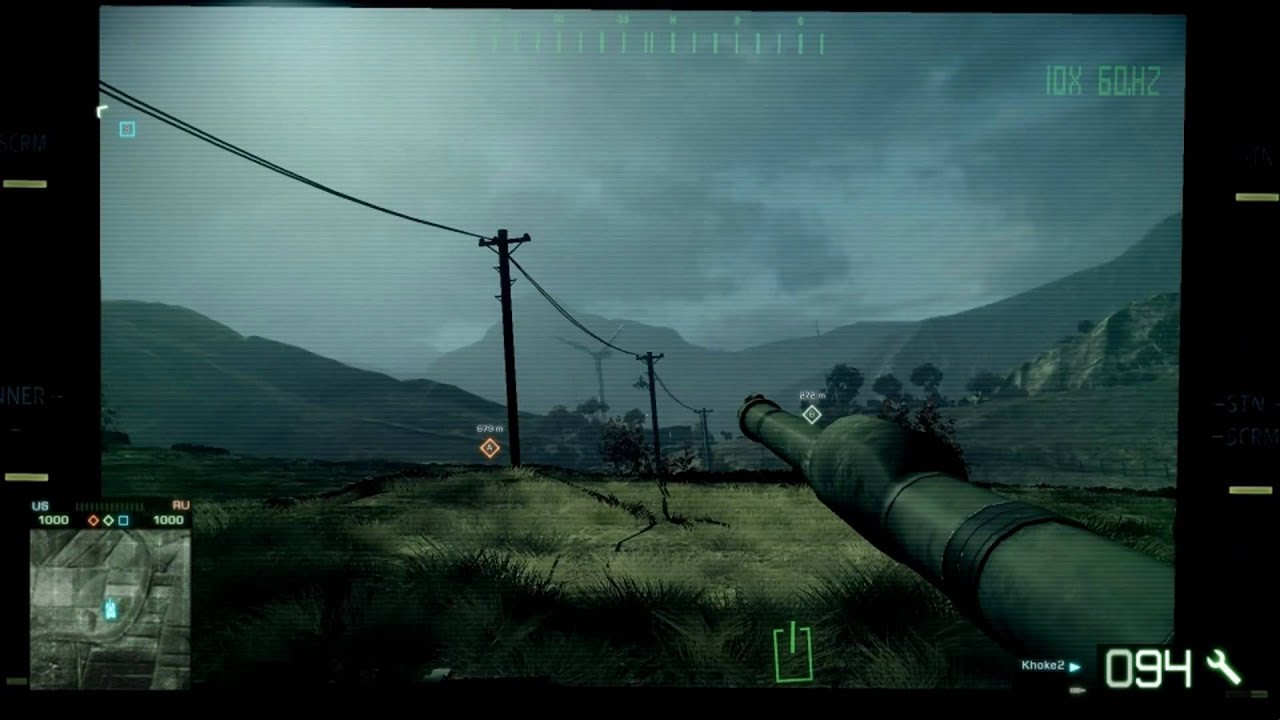 Tank vs Helicopter (Battlefield Bad Company 2, Vietnam) HD 1080p - YouTube