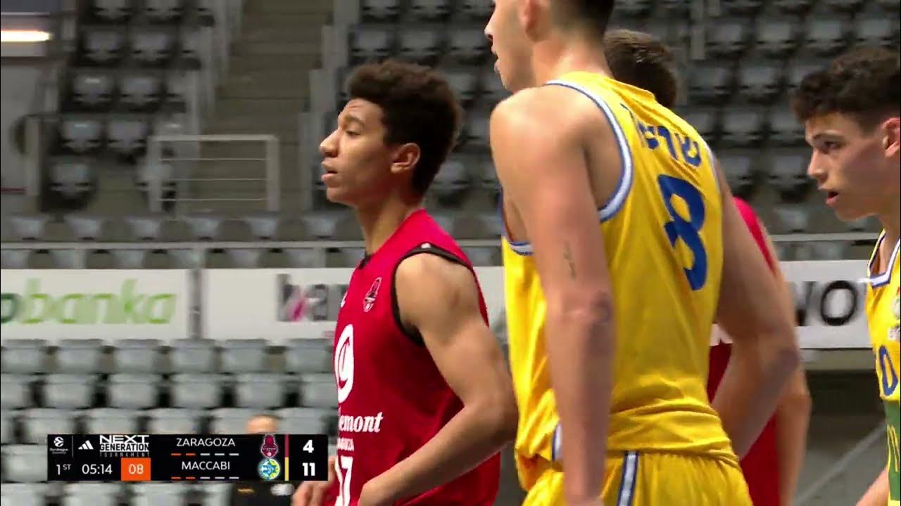 ANGT Zadar: U18 Casademont Zaragoza-U18 Maccabi Tel Aviv - YouTube
