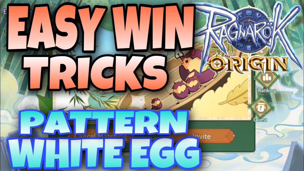 ROO EGGY CHESS EASY WIN PATTERN [ Using Black Or White Egg ] ULTIMATE ...
