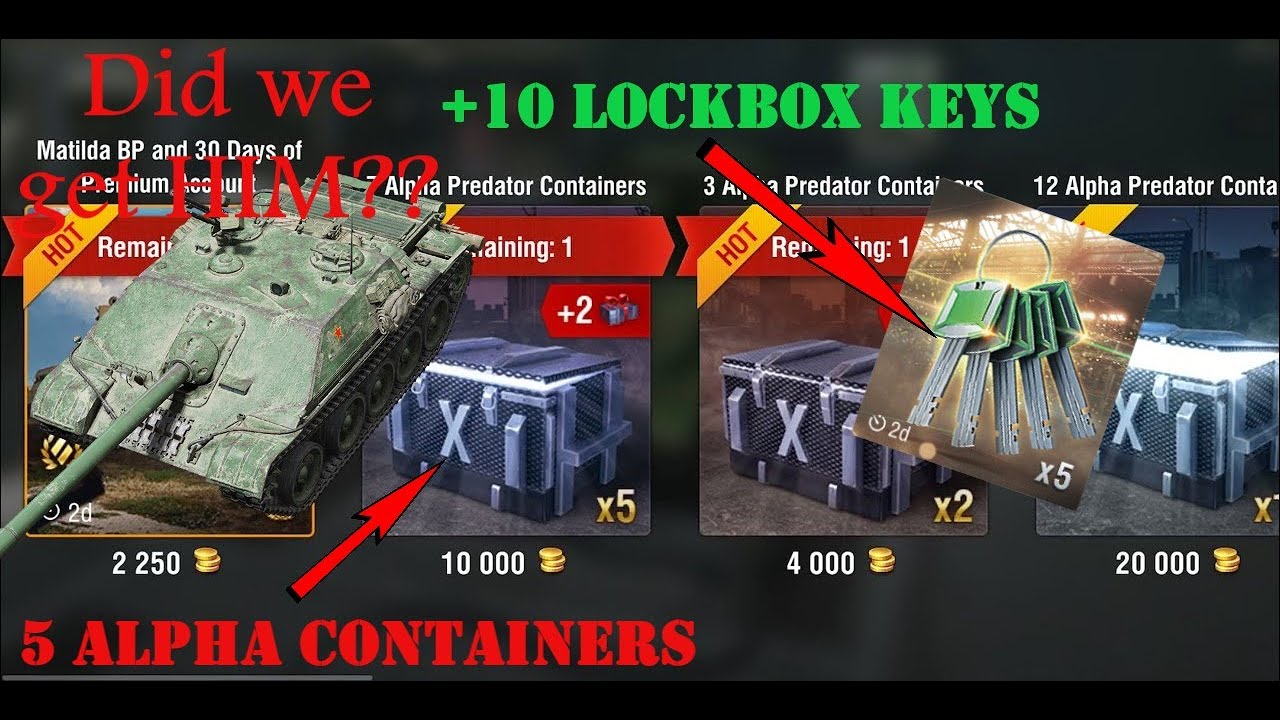 10 LOCKBOX KEYS & 5 ALPHA PREDATOR CONTAINERS | DID WE GET THE WZ-120 ...