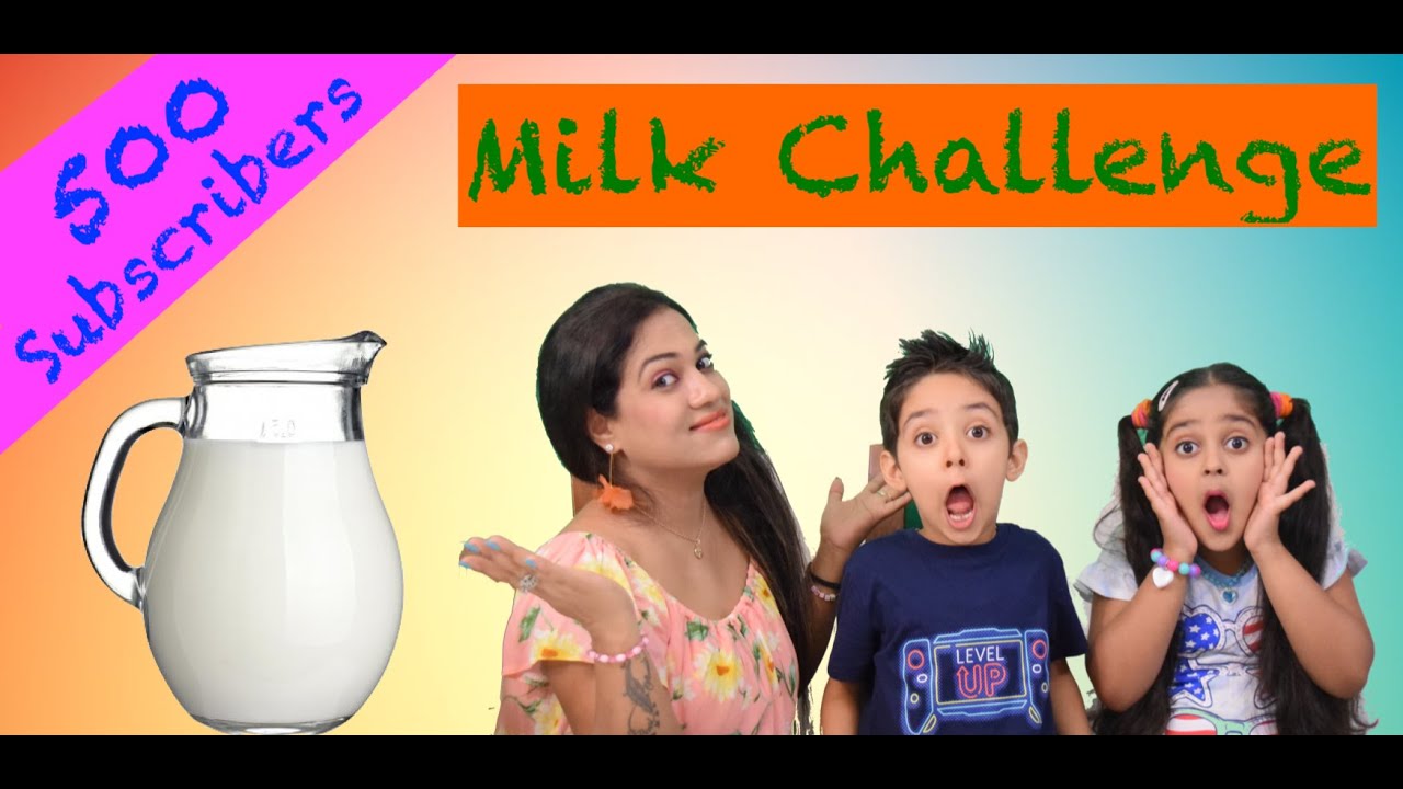 Milk Challenge - YouTube