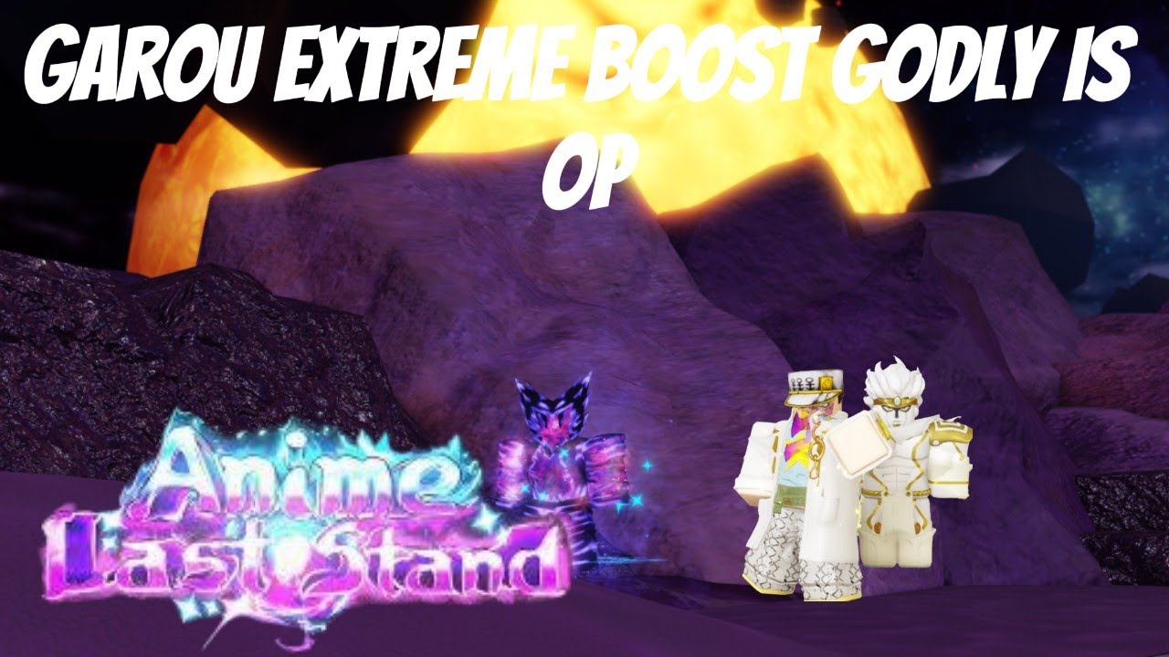 Jotaro and Garou Showcase GAROU DEALS 144B Damage every second get him ...