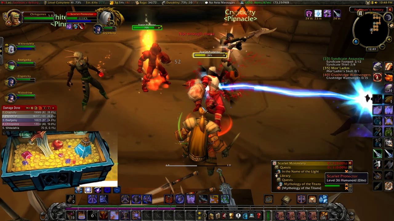 Classic WoW Shockadin episode 33 - Holy Does Good Damage? - YouTube