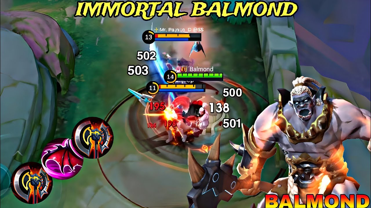 Immortal balmond is back ! balmond best build 2025 ! mlbb - YouTube