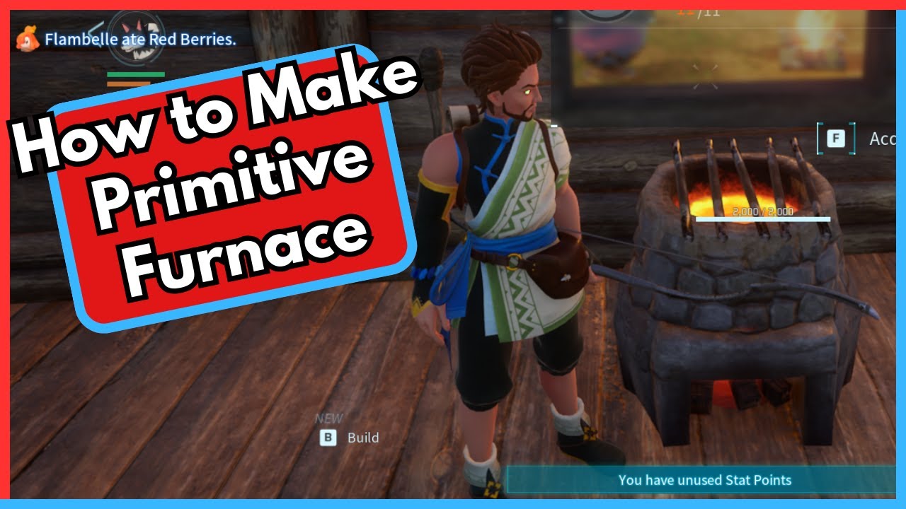 How to Make Primitive Furnace in Palworld - YouTube