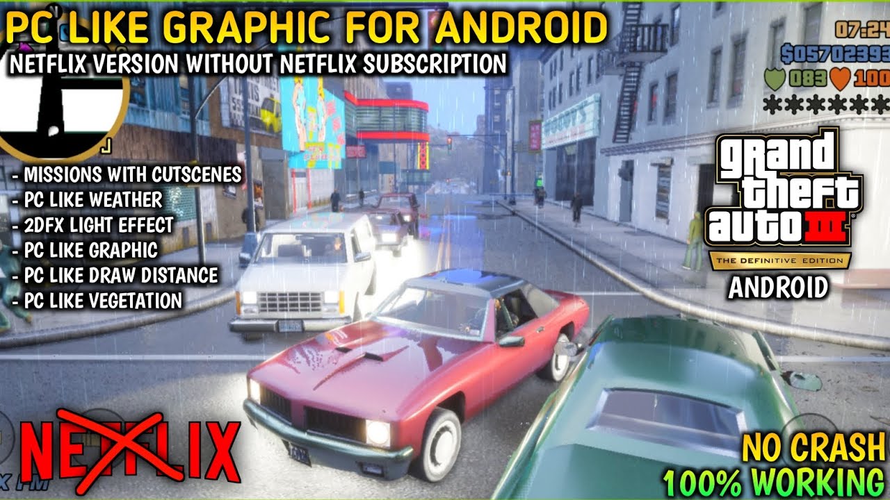 GTA 3 DEFINITIVE EDITION PC GRAPHIC MODPACK FOR ANDROID 🔥 - YouTube