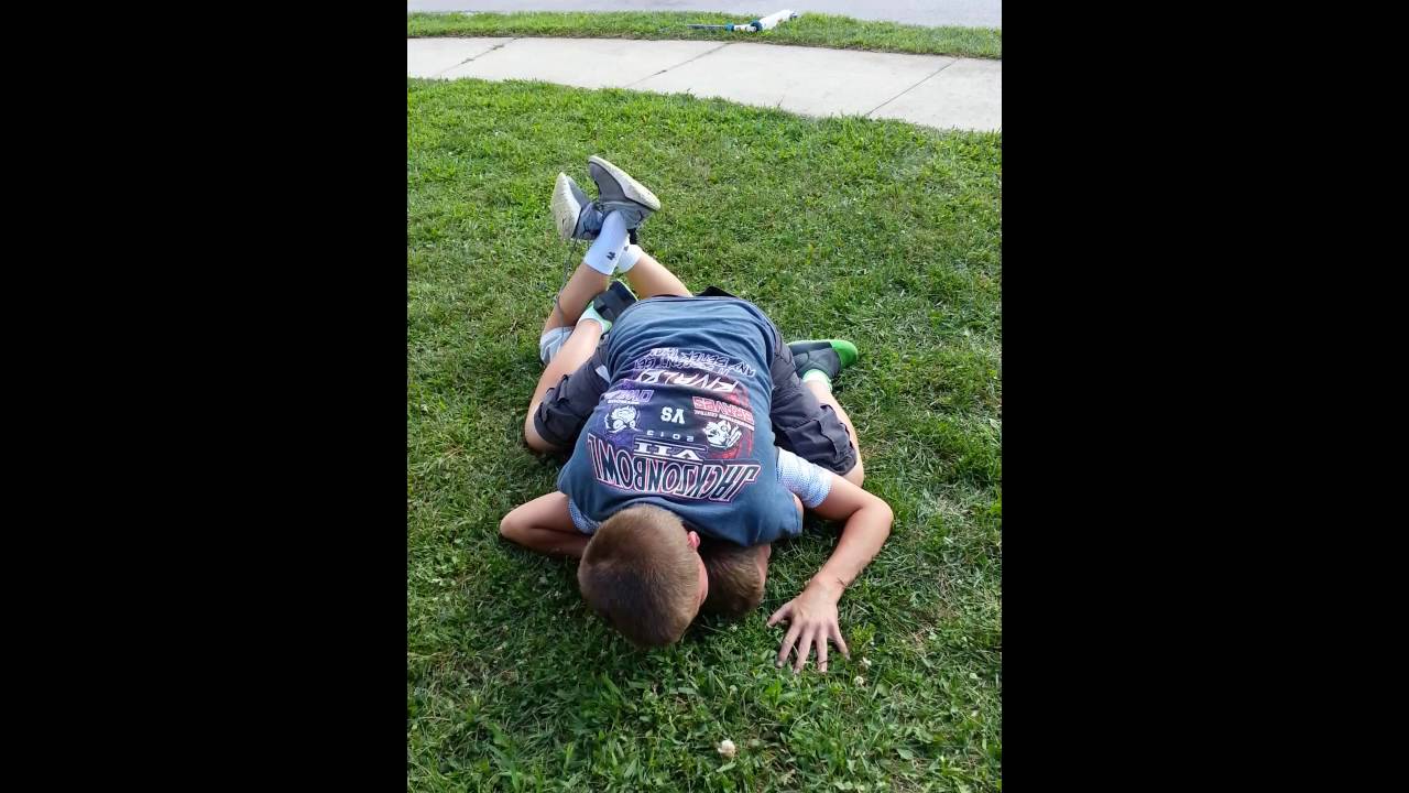 Wrestling with your friends - YouTube