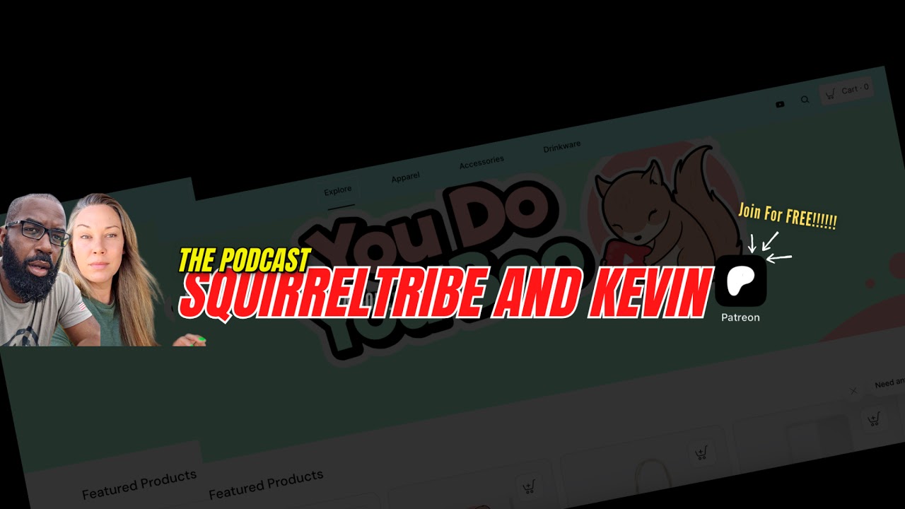 SquirrelTribe and KEVIN Podcast Live Stream - YouTube