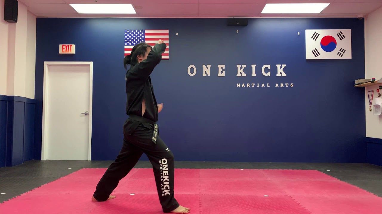 Palgwe 2 Jang (1st Dan Black Belt Level 2) - YouTube