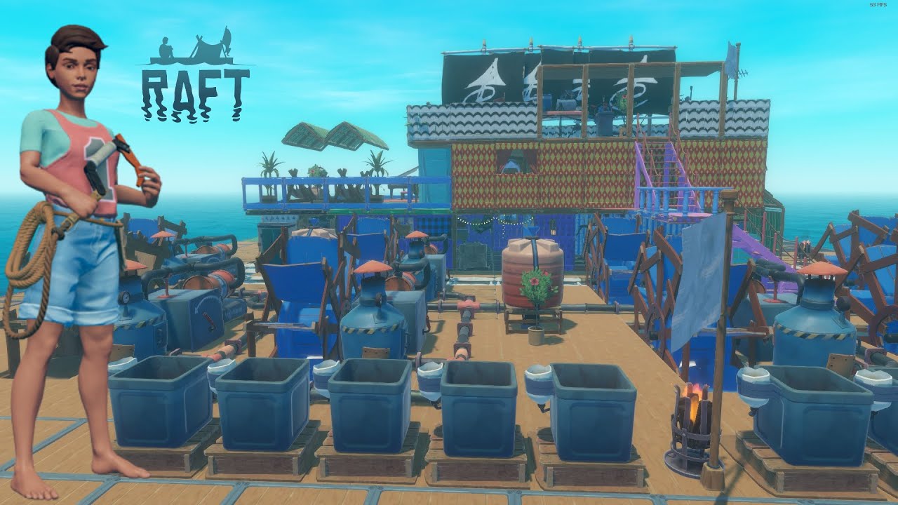 Raft - Free Roam [SEARCHING FOR SHIPWRECK ISLAND] - YouTube