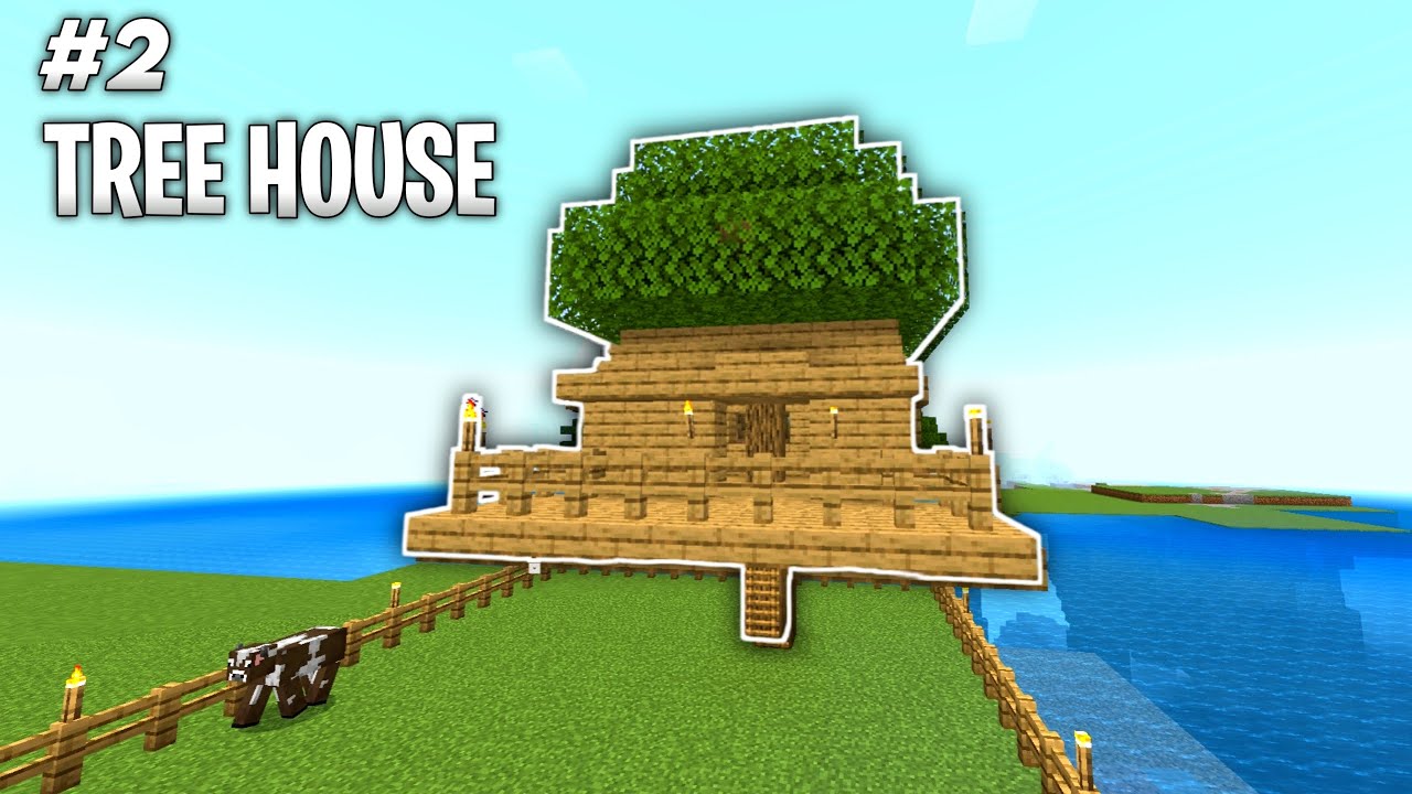 Tree House Build In Minecraft | Minecraft | Gameplay #2 - YouTube