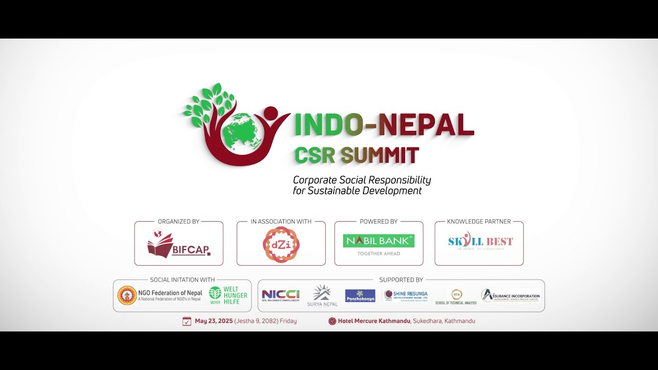 Indo_Nepal CSR summit-2025, Corporate Social Responsibility for ...
