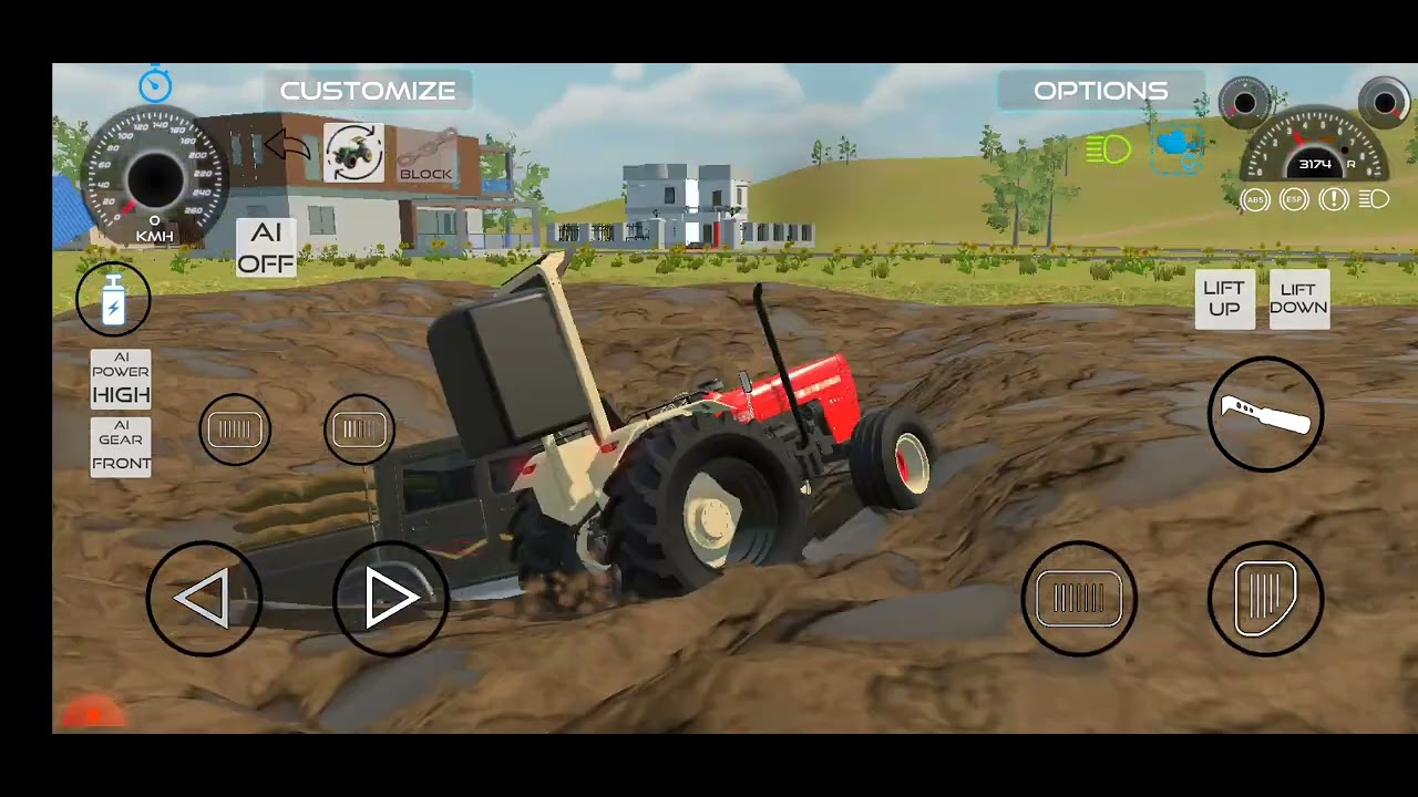 Indian tractor Simulator 3D game Kichad Camper mein se card Kaise ...