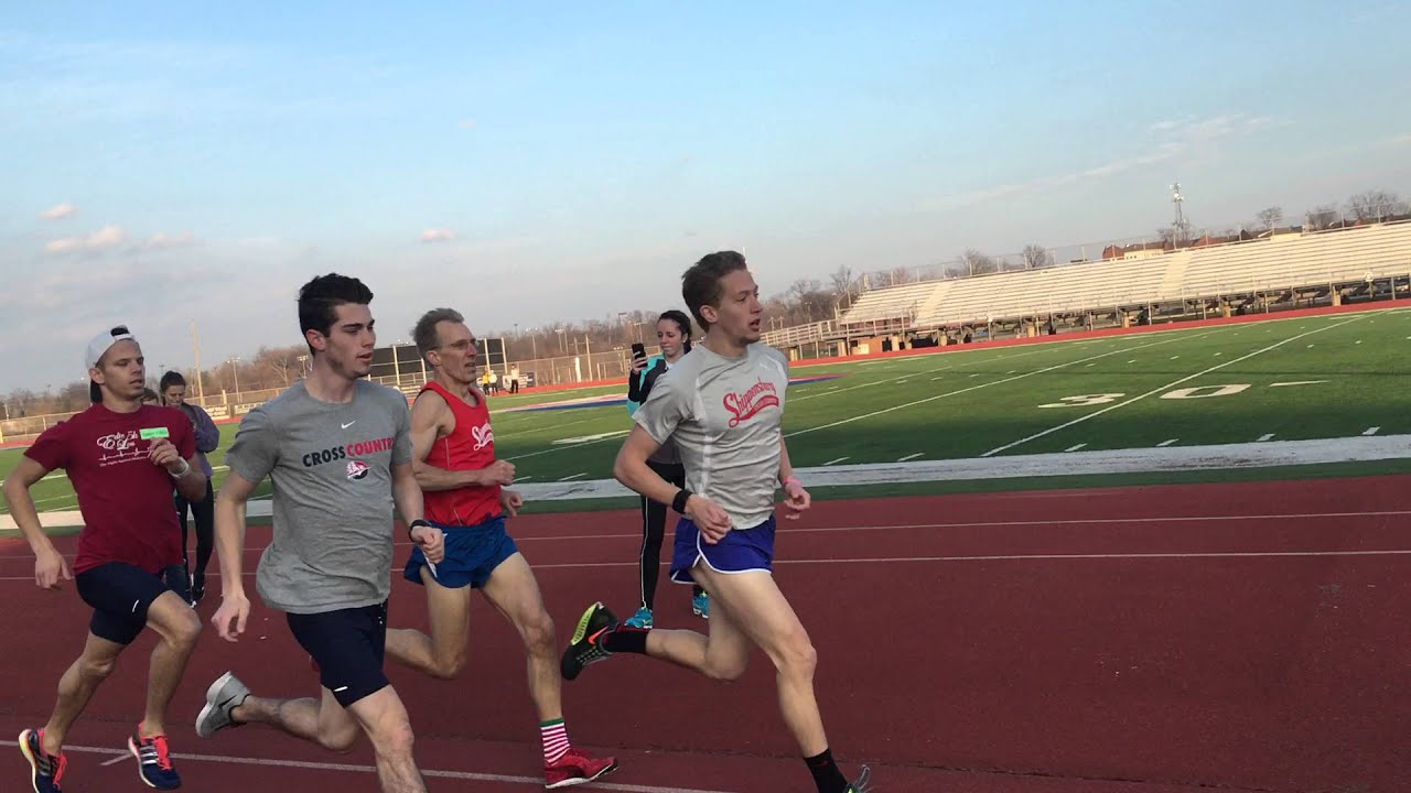 Steve Spence sub 5:00 minute mile - YouTube