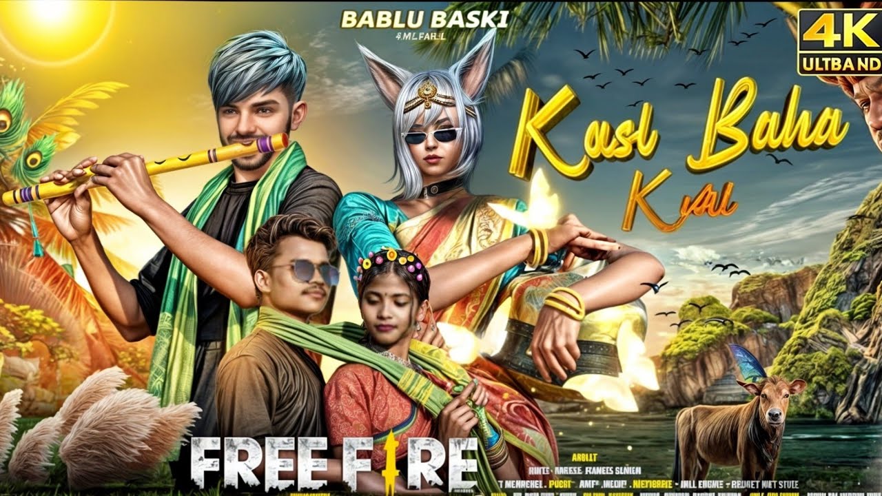 Kasi Baha Kari ( 2025 ) Santali Free Fire 3d Video || Bablu Baski || Santali Trading #bablu ...