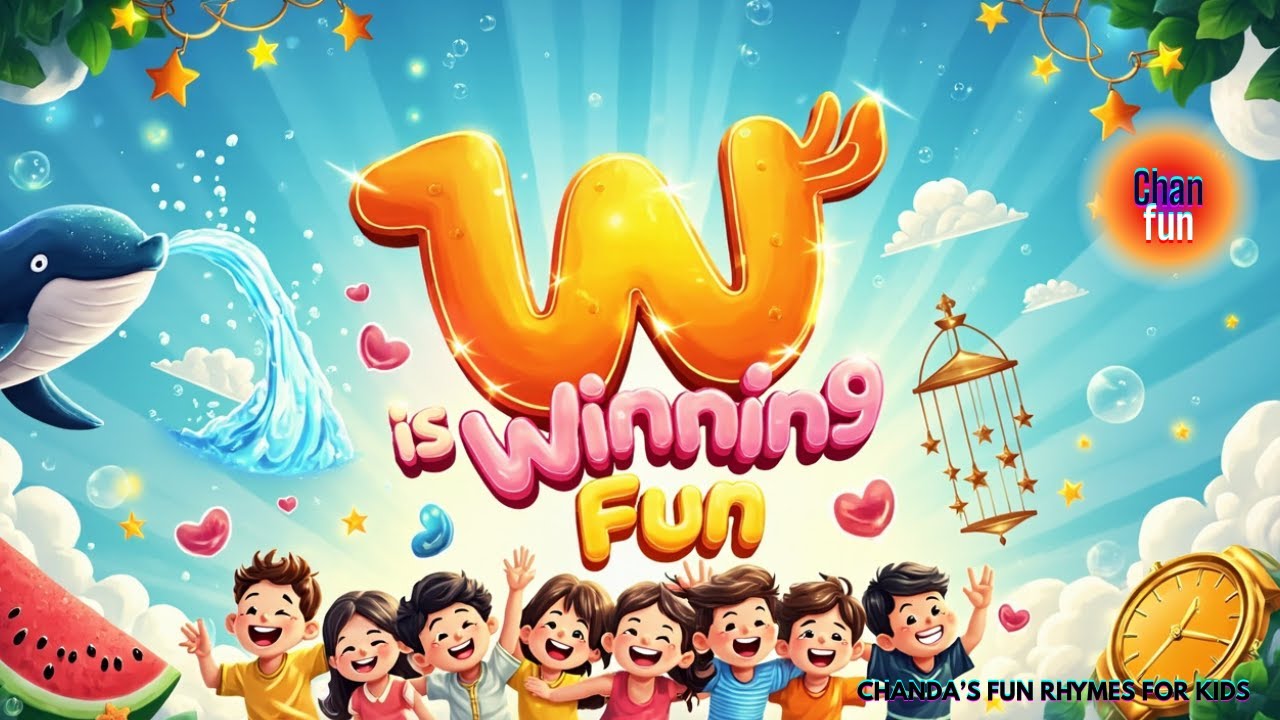 W is Winning Fun | Letter W Song for Kids | Alphabet Learning - YouTube