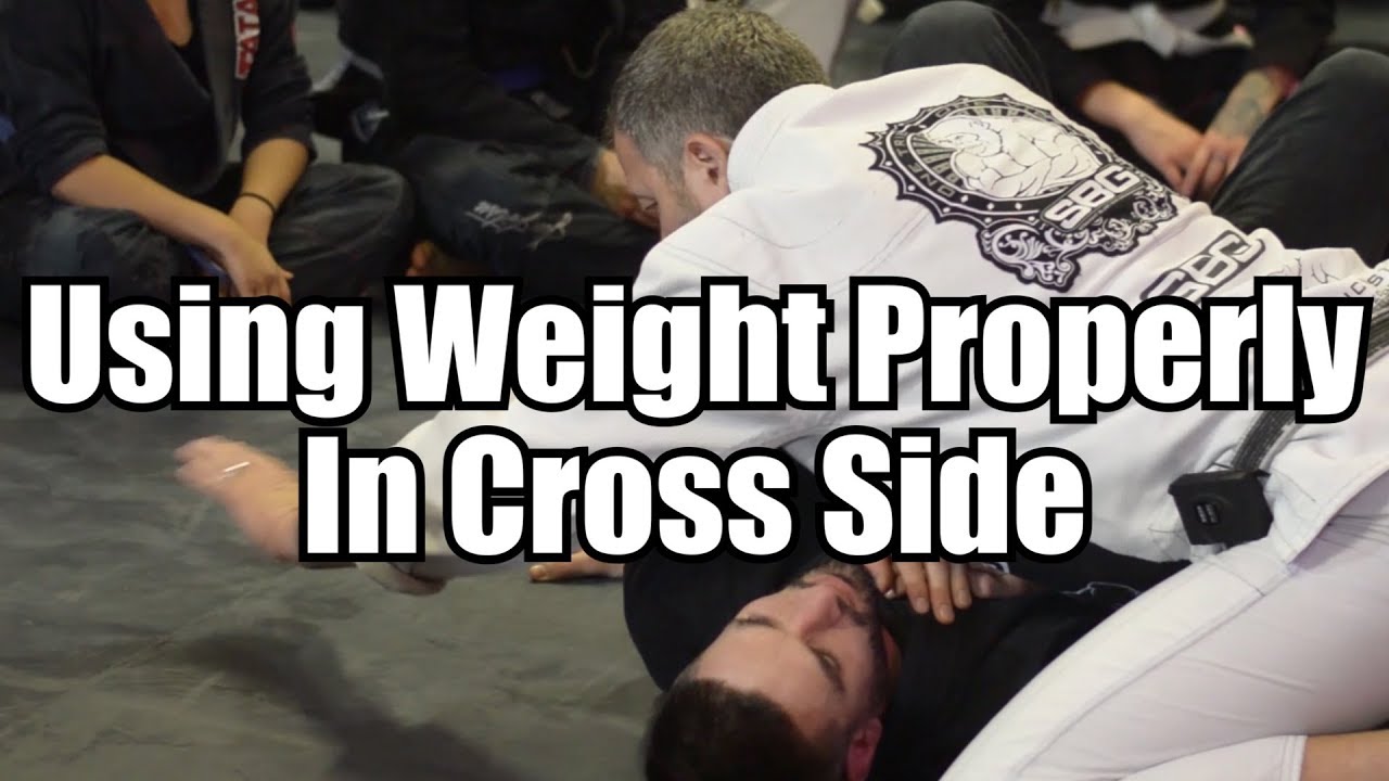 Using Weight Properly In Cross Side Position - YouTube