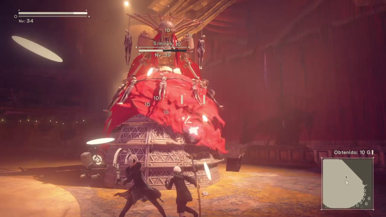 NieR:Automata_La historia de Simone (04) /RUTA B, 9S/ - YouTube