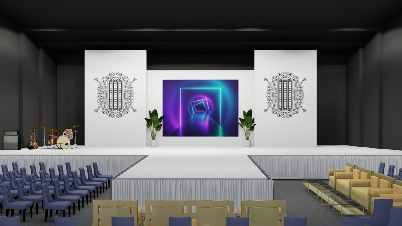 Desain Dekorasi Panggung Fashion Show - YouTube