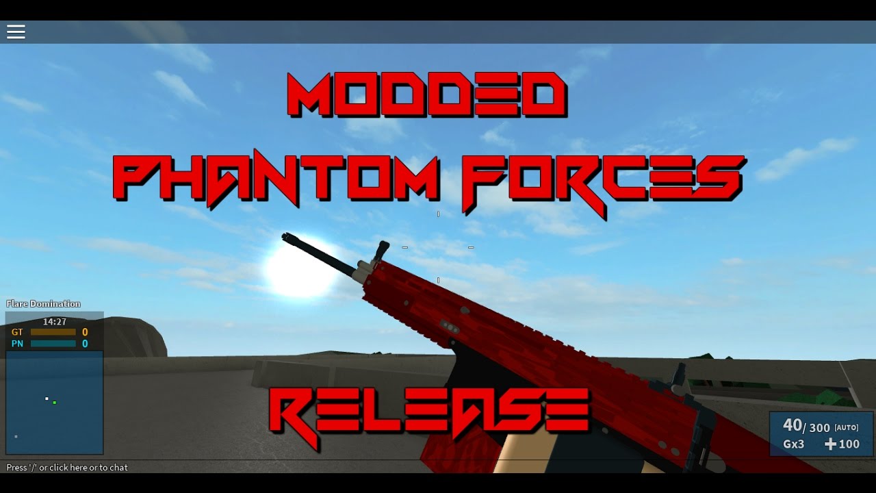 The modded Phantom Forces game I made - YouTube