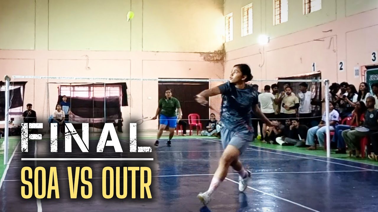 SOA vs OUTR Final Girls Singles & Doubles Hilights | OUTR EC 2026 ...