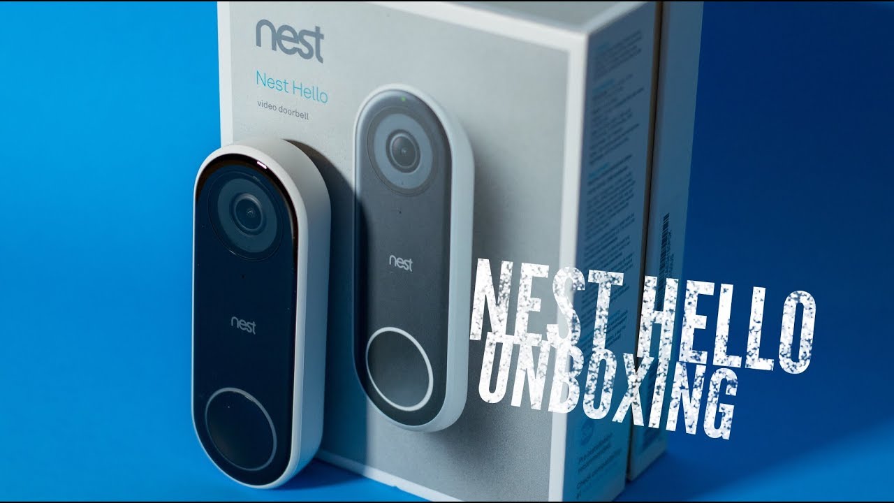 Nest Hello Video Doorbell Unboxing! - Best iot wifi camera for your ...