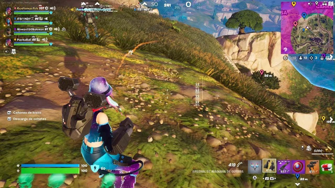Cuarta seguida con Fabian Alonso y Andy en Fortnite - YouTube