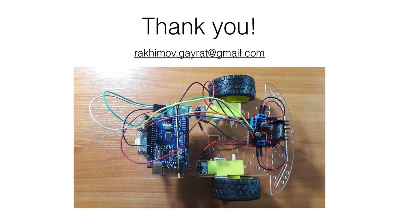 18. Thank you - Arduino RC Car controlled by Android device course ...