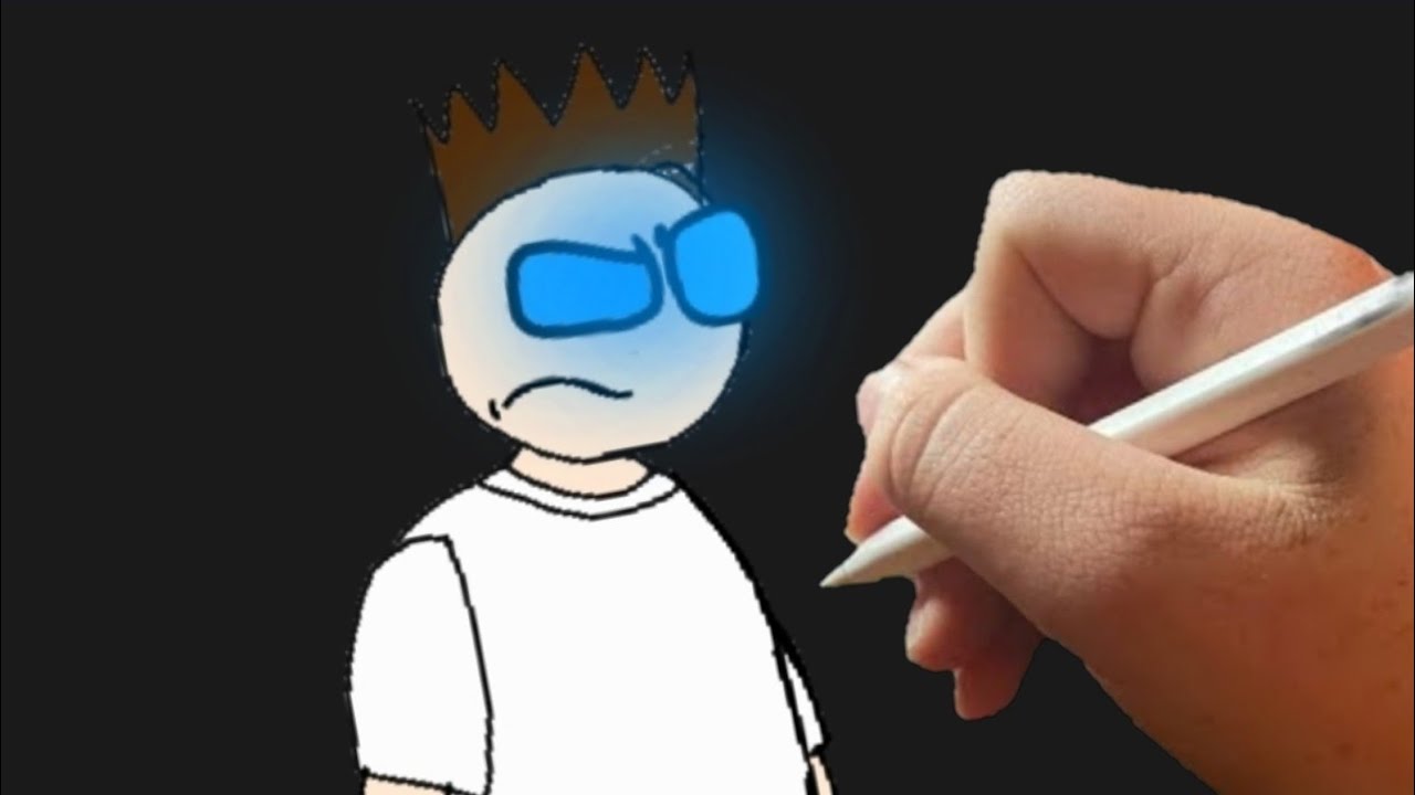 drawing nathan (nathan productions) (animation character) - YouTube