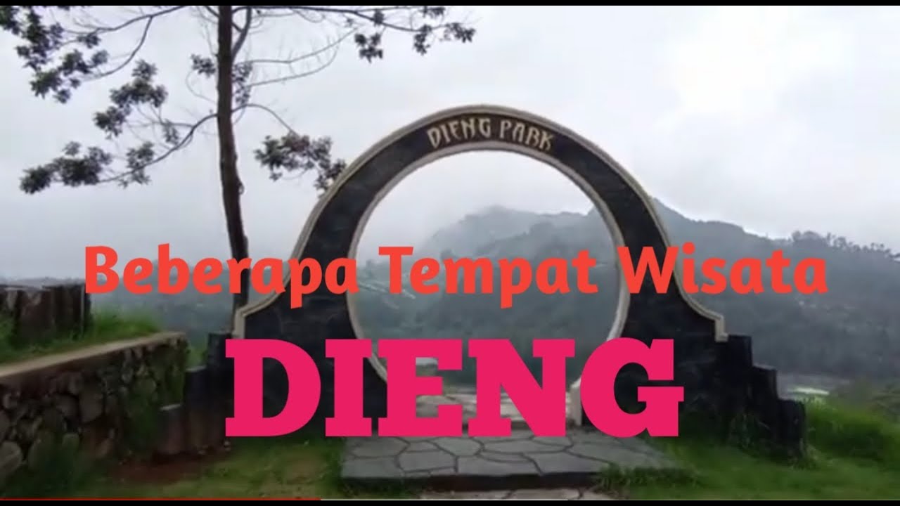 Tempat Wisata Indah di Dieng - YouTube