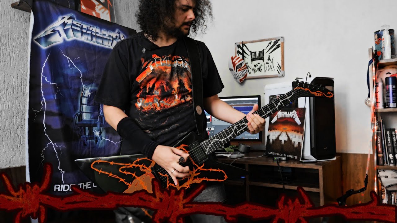 My ESP Explorer MX-250 "Elk Skull" Replica + EMG 81 Pickup - YouTube