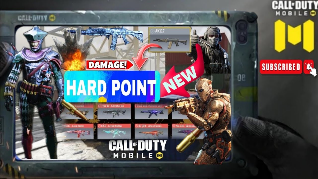 CALL OF DUTY mobile hard point gameplay - YouTube